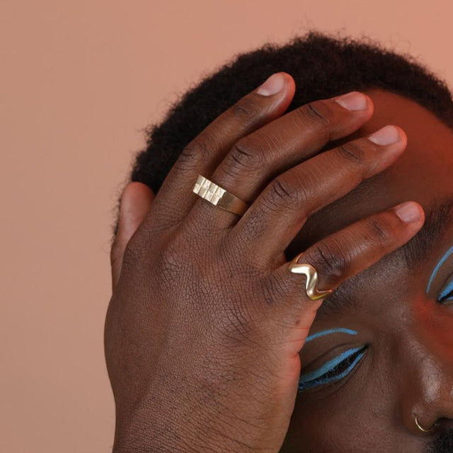 Squiggly Ring – TAKE SHAPE STUDIO