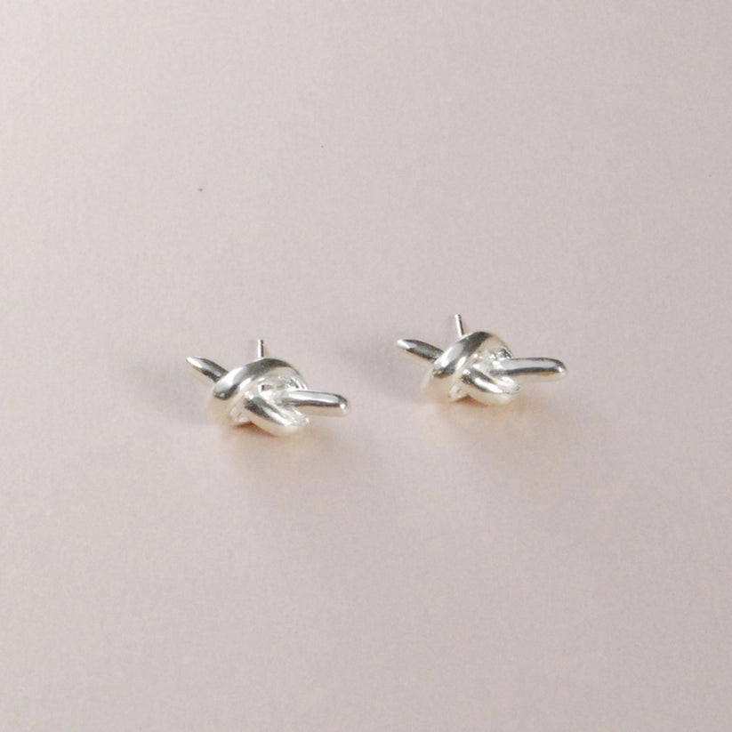 Mini Knot Earrings – TAKE SHAPE STUDIO
